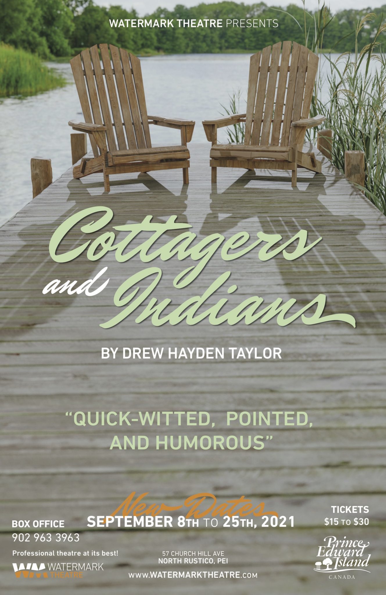 Cottagers and Indians by Drew Hayden Taylor | Watermark Theatre