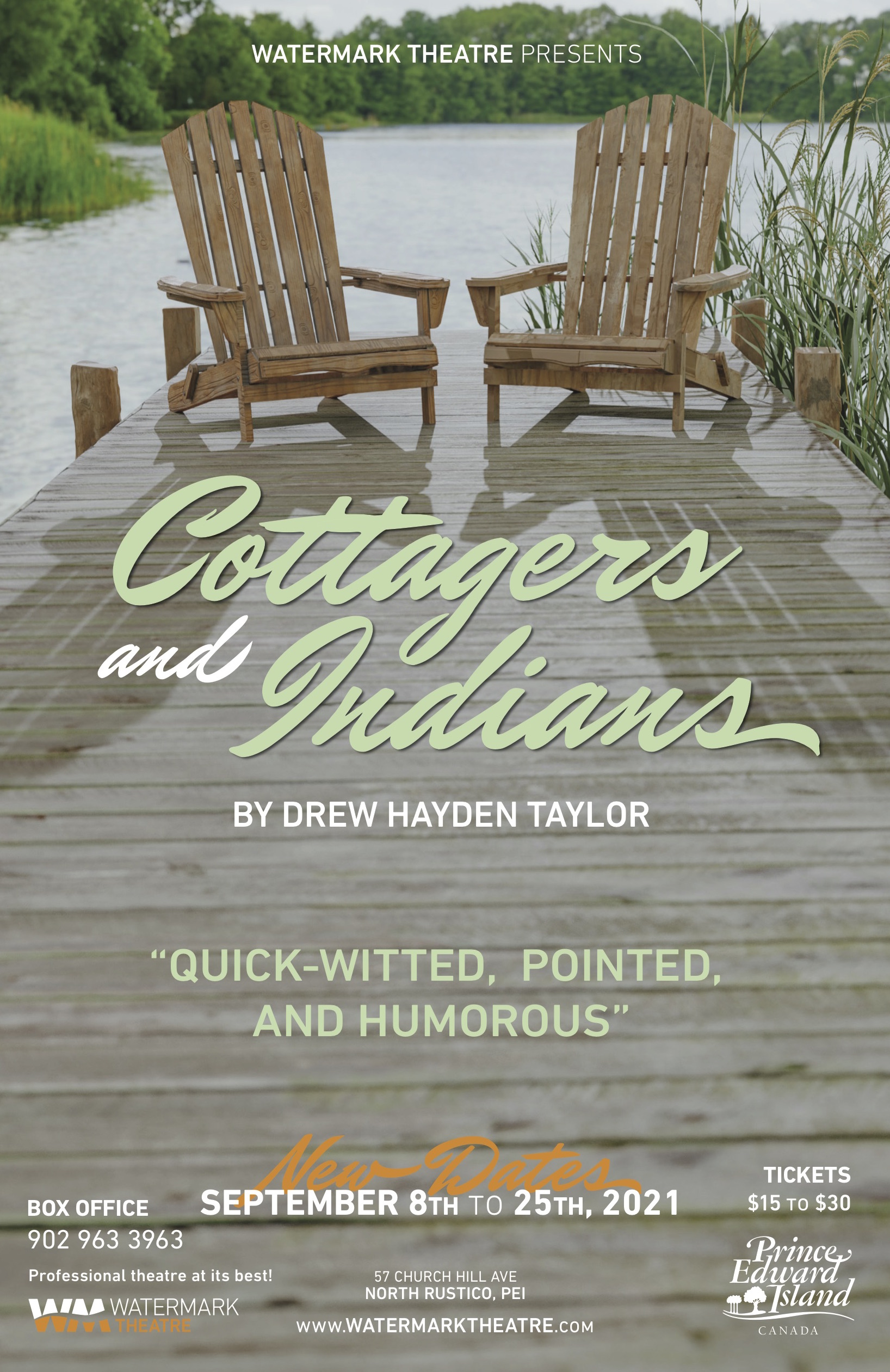 Cottagers and Indians by Drew Hayden Taylor | Watermark Theatre